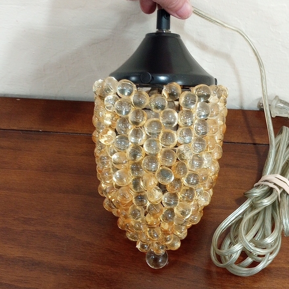 C.N. Burman | Accents | Vintage Mid Century Burman Lucite Clear Amber ...